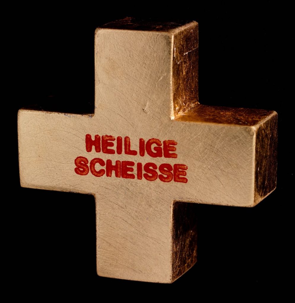 Jan M. Petersen – heilige scheisse in gold - Galerie 5